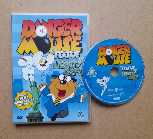 DANGER MOUSE - The Statue Of Liberty Caper - 8 Episodes - Animated ...
