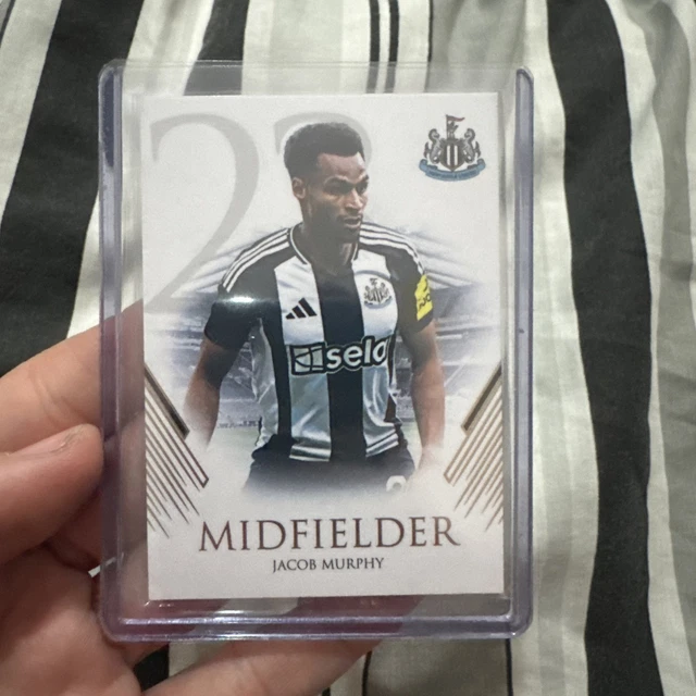 JACOB MURPHY - Newcastle United- Numbered 31/60- Futera Newcastle Set ...