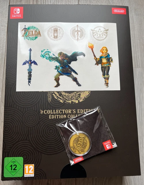 ZELDA TEARS OF The Kingdom Switch Edition Collector + Bonus Préco Neuf ...
