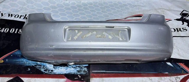 GENUINE VW POLO Rear Bumper Silver – Part No. 6R6 807 421 BH (2009–2017 ...