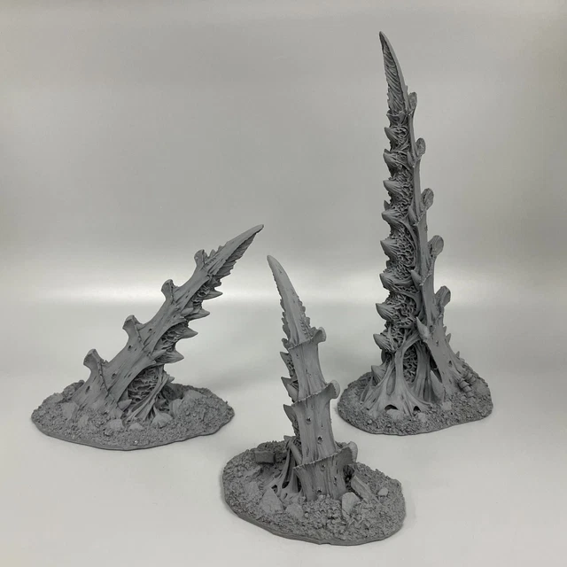 TYRANID CAPILLARY TOWERS Forge World Tyranids Terrain Scenery Warhammer ...