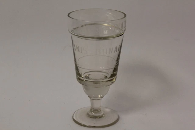 ANCIEN VERRE À absinthe + brouille-absinthe Anis Bonalo (66465) EUR 180 ...