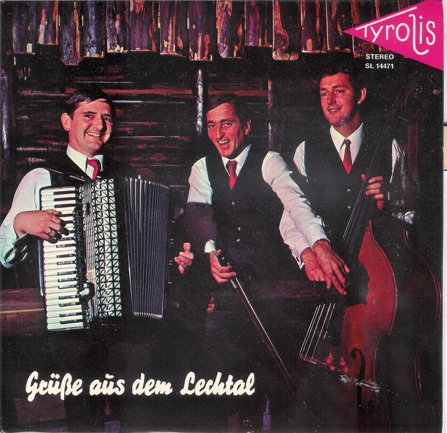 ALPENROSE TRIO - Grüße aus dem Lechtal / Rare 7 " EP - Single, TYROLIS ...