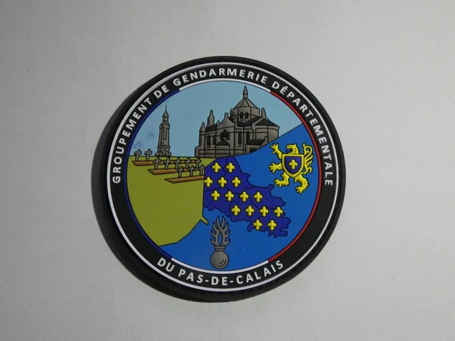 ECUSSON RONDACHE COLLECTION PVC 3D GROUPEMENT DE GENDARMERIE DU PAS DE ...