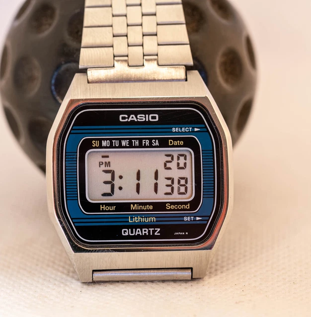 VINTAGE CASIO B815 digital watch. Module 155, 1982 manufacture, almost ...