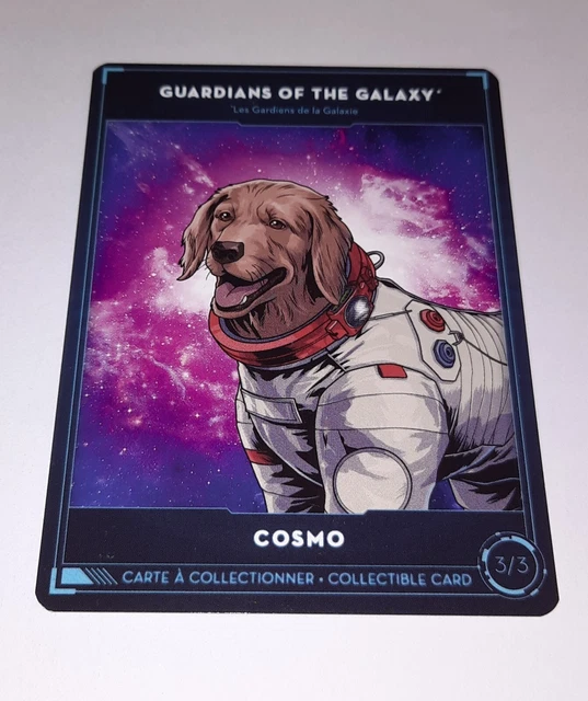 CARTE CARD AVENGERS CAMPUS COSMO MARVEL GUARDIANS OF THE GALAXY ...