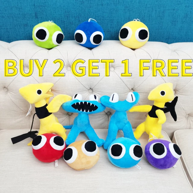 RAINBOW FRIENDS CHAPTER 2 Plush Toy Blue Friend Soft Stuffed Doll ...