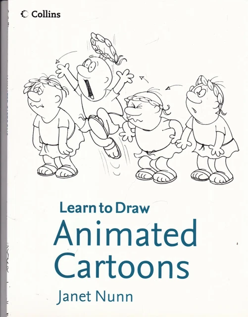 COLLINS LEARN TO Draw Animated Cartoons (Paperback) Book £4.99 ...
