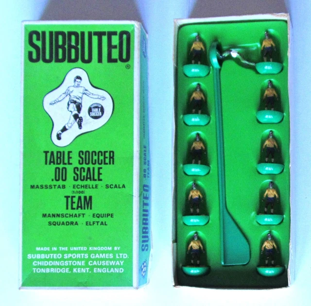 VINTAGE SUBBUTEO 1970 Ref 50 Heavyweight HW Team BRAZIL in BOX £8.50 ...