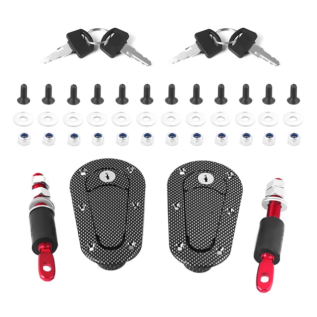 HOOD LOCK LOCK Cover Lock Kit Lightweight Replacement Accessories High ...