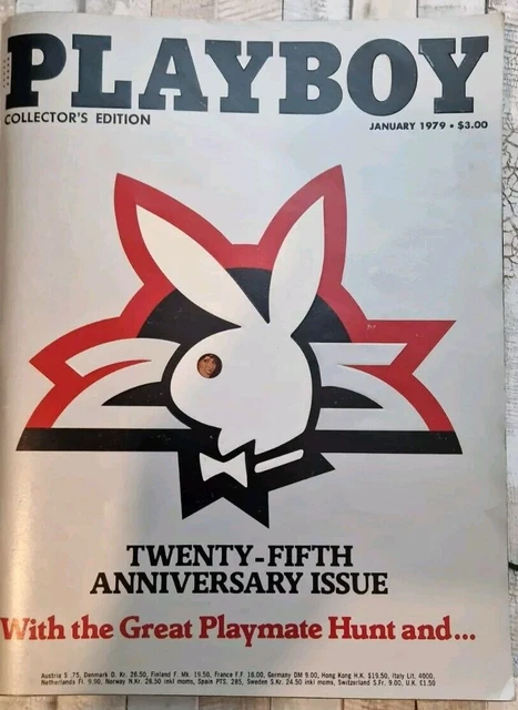 PLAYBOY US JANUARY 1979 25th Anniversary # MARLON BRANDO Candy Loving ...