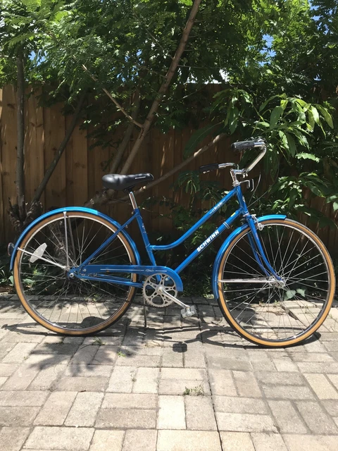 VINTAGE SCHWINN COLLEGIATE 26 Bike 3Spd Sky Blue Very Nice 200.00 PicClick