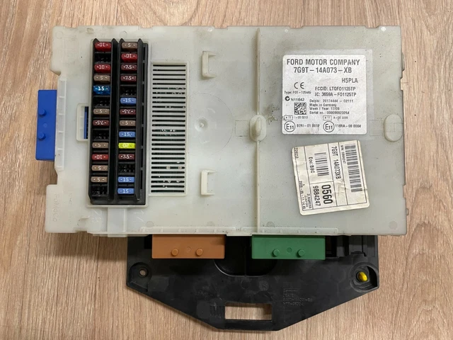 FORD MONDEO MK4 2.2 Body Control Module Fuse Box Bcm 7G9T-14A073-Xb ...