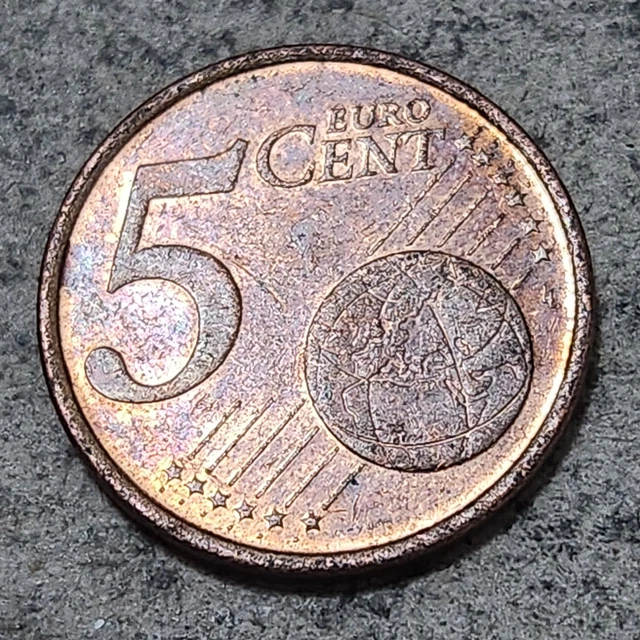 EUROPEAN UNION (FINLAND) 🇪🇺 / 🇫🇮 Five (5) Euro Cents Coin 2001 £1.74 ...