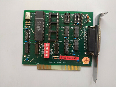 CONTROLADORA PUERTOS SERIE y paralelo ISA 8 bits - IBM PC y XT EUR 29 ...
