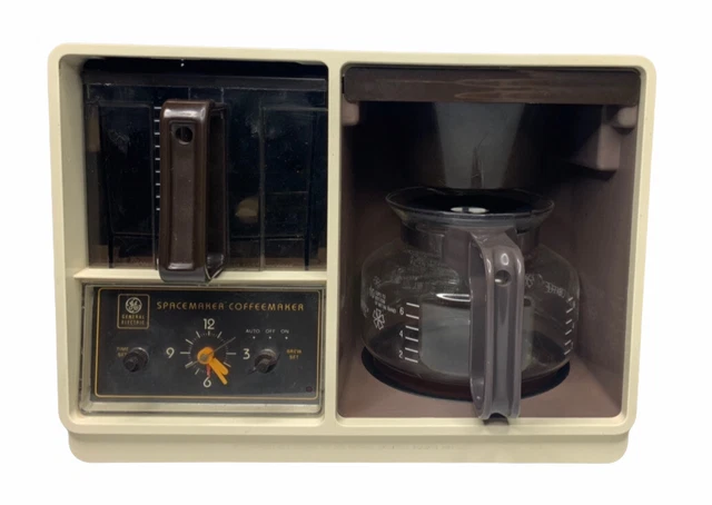 VINTAGE GE SPACEMAKER Coffee Maker B1SDC-2 No Mounting Brackets RV ...