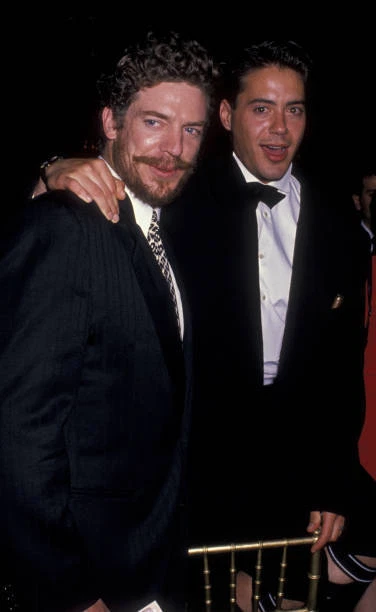 CHRISTOPHER MACDONALD AND actor Robert Downey Jr. Attends th - 1989 Old ...