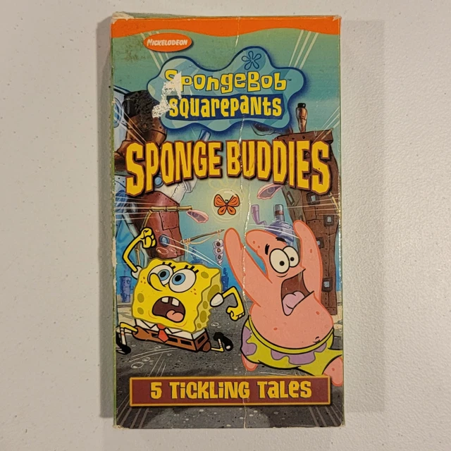 SPONGEBOB SQUAREPANTS - Sponge Buddies VHS 2001 NICKELODEON ANIMATION ... SPONGEBOB SQUAREPANTS - Sponge Buddies VHS 2001 NICKELODEON ANIMATION ...