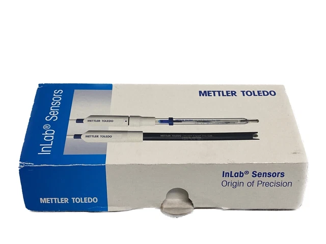 METTLER INLAB ROUTINE Pro-ISM pH Electrode Glass Body 51344055 $391.99 ...