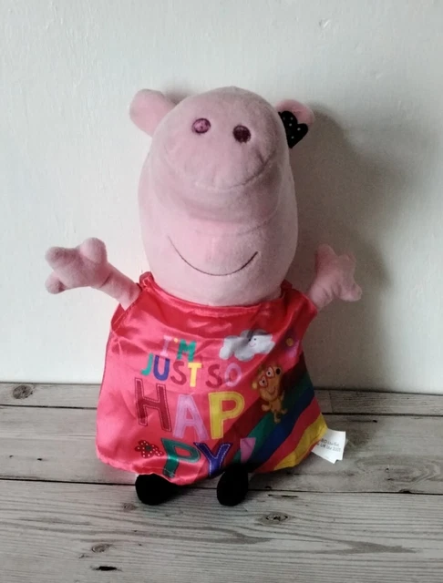 PEPPA PIG PLUSH Soft Toy Teddy Stuffed Cuddly 12" £8.50 - PicClick UK