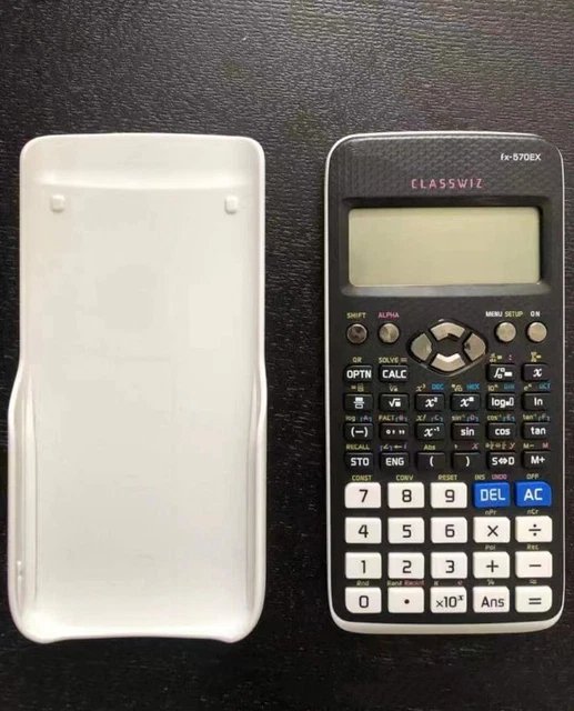 1PCS FOR FX-991EX Scientific Calculator 552 Functions Spreadsheet Black ...