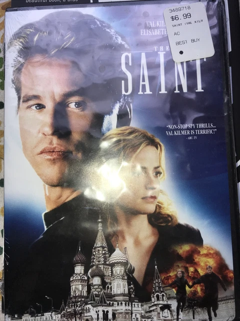 THE SAINT (DVD, 1998) Elisabeth Shue, Val Kilmer Widescreen *Brand New/ Sealed* EUR 5,19 ...