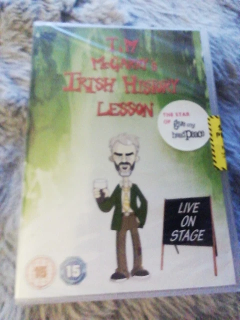 TIM MCGARRY'S IRISH HISTORY LESSON DVD 💿New Sealed Freepost £5.00 ...