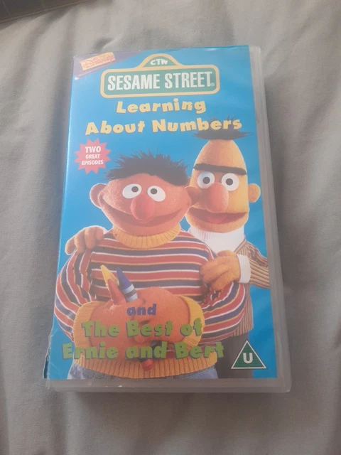 SESAME STREET LEARNING About Numbers VHS Video Tape 1997 £9.26 ...