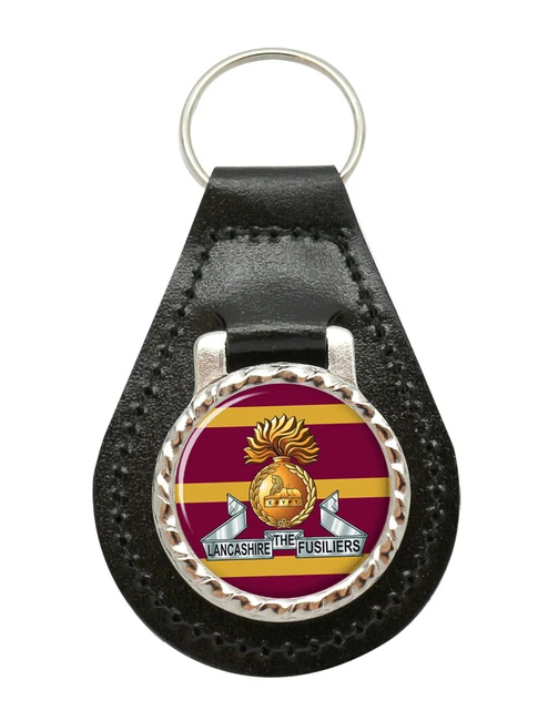 LANCASHIRE FUSILIERS, BRITISH Army Leather Key Fob EUR 25,34 - PicClick FR