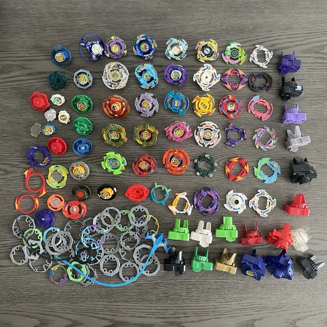 VINTAGE BEYBLADE TAKARA Tomy Plastic Generation Parts & Pieces Lot w/ Launchers $99.99 - PicClick CA