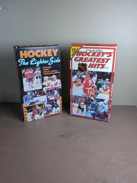 HOCKEY THE LIGHTER Side 1988 NHL Bloopers AND 1989 Hockeys Greatest ...