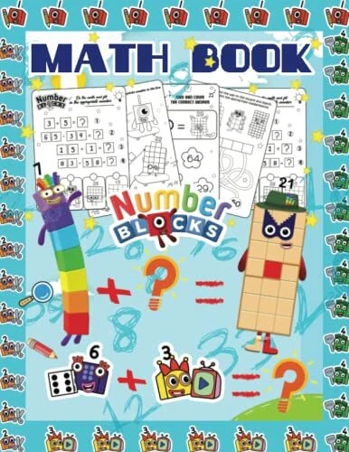 NUMBER BLOCKS MATH Book : Addition & Soustraction Workb... par Richard ...