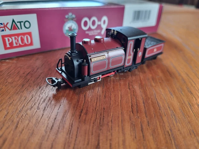 KATO / PECO 51-251C 0-4-0TT Small England Locomotive PALMERSTON Maroon ...