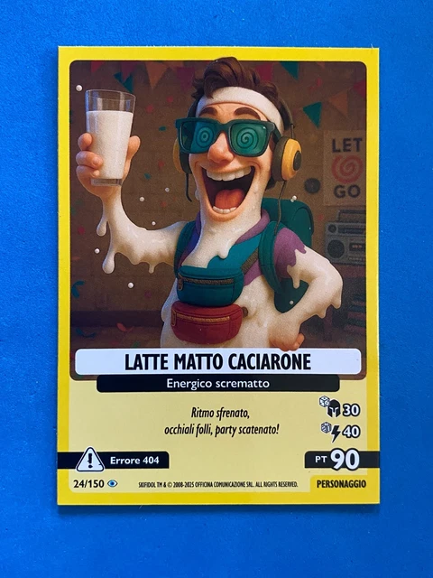 SKIFIDOL ITALIAN BRAINROT Allucinazione Cosmica 24/150 Latte Matto ...