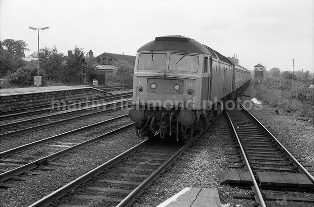 LEAMINGTON SPA CLASS 47 47446 30.9.81 Railway Negative RN295 £2.99 ...