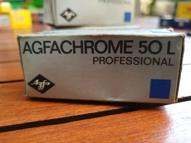 AGFACHROME 50L FILM inversible 120 professional pellicule film périmé ...