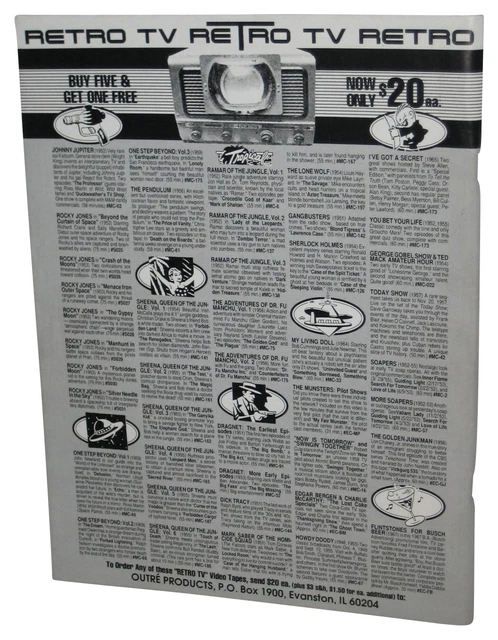 FILMFAX MAGAZINE DE Films Et De Télévision Inhabituel Livre N° 58 EUR ...