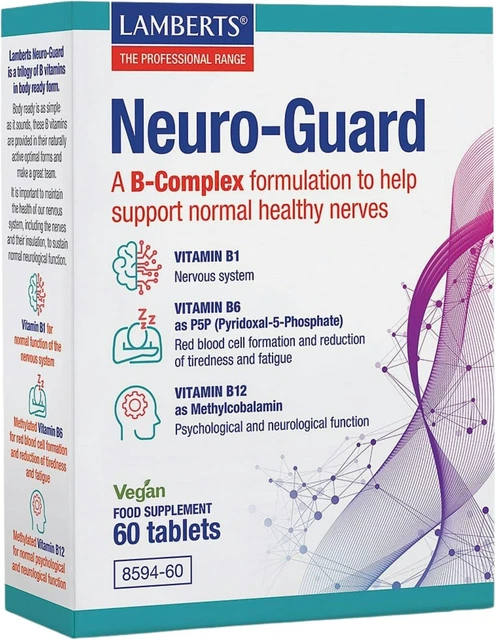 LAMBERTS NEURO-GUARD (A B-Complex formulation to support normal healthy ...