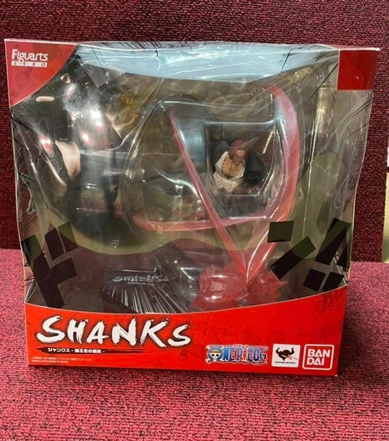 SH FIGUARTS ZERO ONE PIECE SHANKS Modellino Battaglia Extra Haki Bandai ...