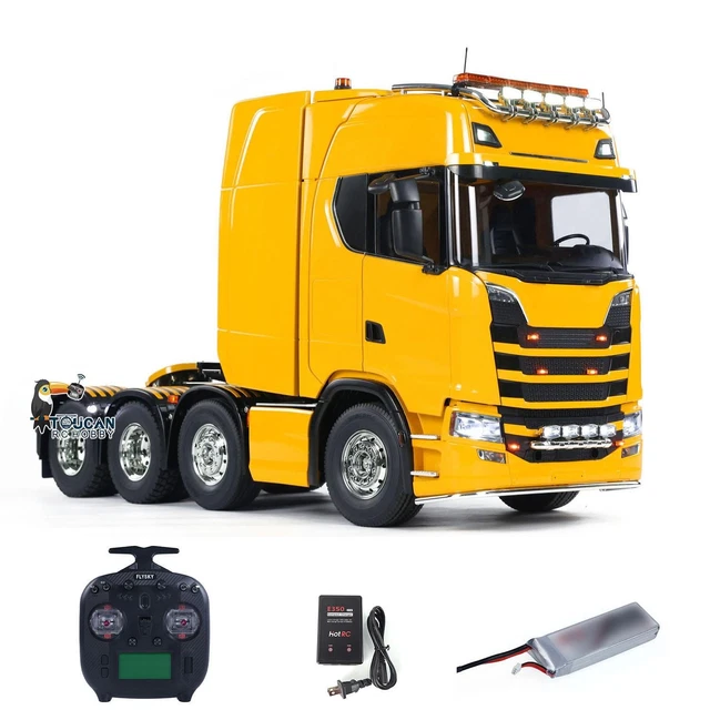 TAMIYA 56371 1/14 8X4 770S RC Tractor Truck RTR Remote Control Lorry ...