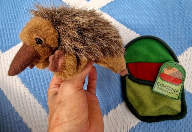 AUSSIECANS ' ECHINDA Snooze Mate ' Retro 2002 Soft Toy Plush Rare ...