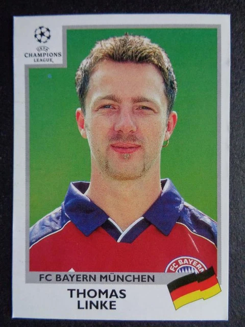 PANINI CHAMPIONS LEAGUE 1999-2000 - Thomas Linke (FC Bayern Munich ...