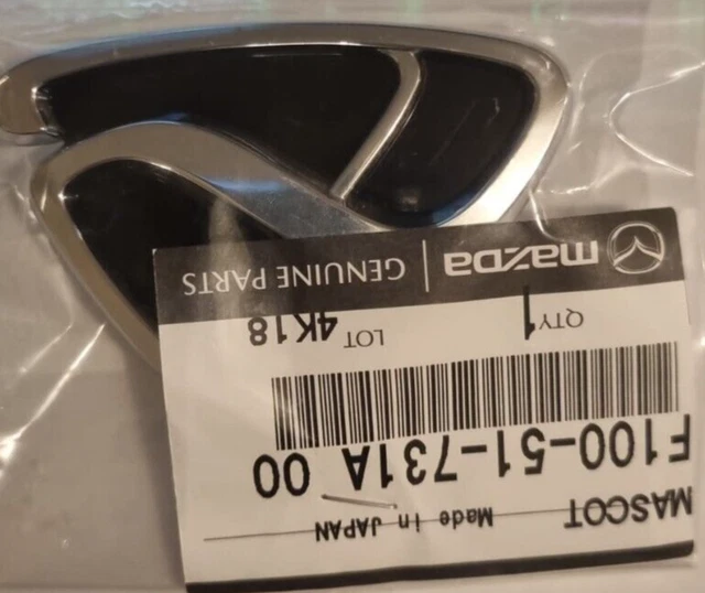 GENUINE MAZDA RX-7 Fd3S Front Efini Black Emblem Badge 13B Jdm Car ...