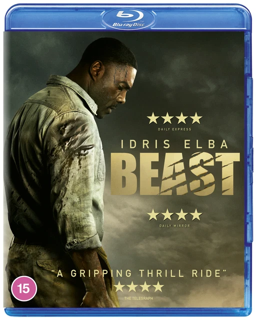 BEAST (BLU-RAY) SHARLTO Copley Riley Keough Amara Miller Iyana Halley ...