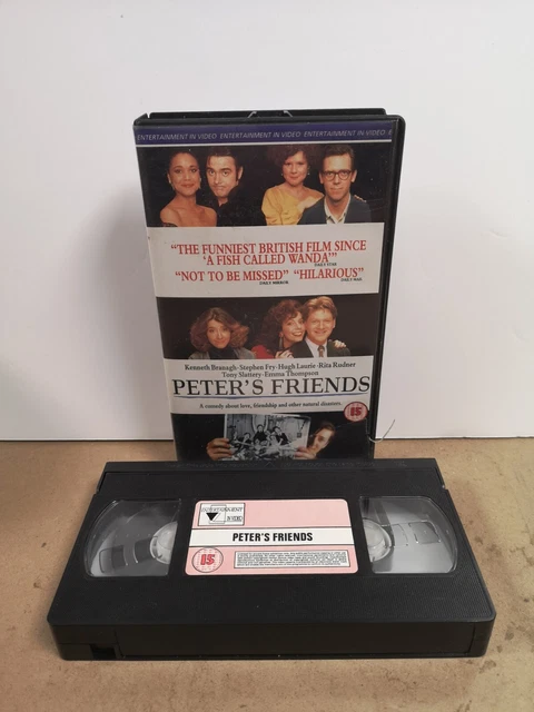 PETER'S FRIENDS - VHS Video - Pal - Video Cassette EUR 1,16 - PicClick IT