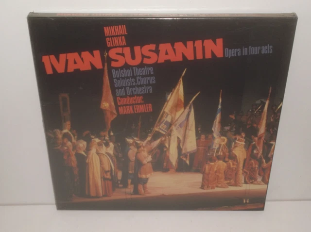 649 001-4 GLINKA Ivan Susanin Bolshoi Theatre Orc & Chorus Mark Emler ...