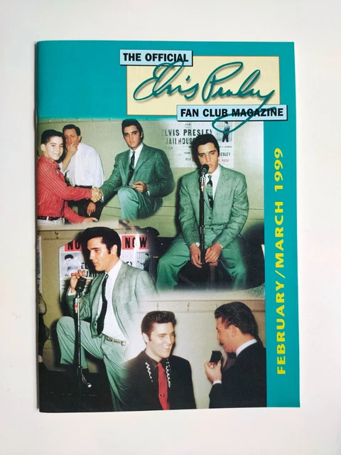 THE OFFICIAL ELVIS Presley Fan Club Magazine Of Great Britain Feb ...