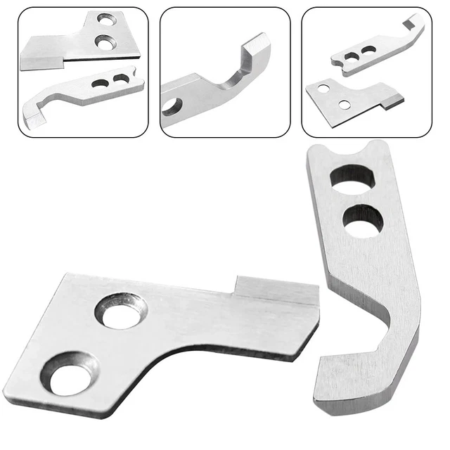 RELIABLE STEEL BLADES for Overlock Sewing Machine 788013009 + 788011007 ...