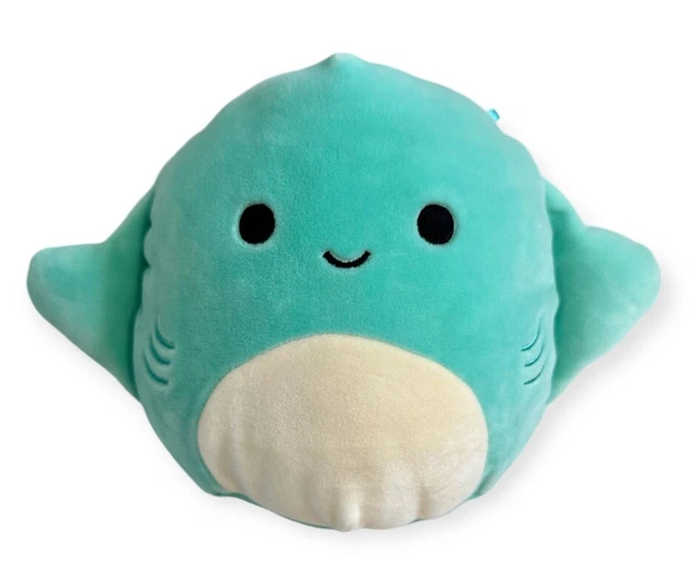 STINGRAY FISH SQUISHMALLOWS Maggie Blue Soft Toy Plush 7" Kellytoy ...