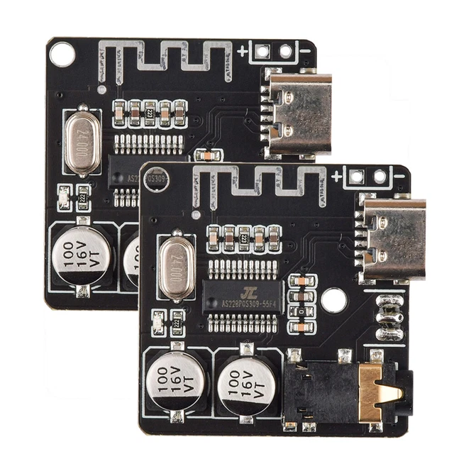 2PCS VHM-314 BLUETOOTH 5.0 Audio Decoder Board MP3 Lossless Speaker ...